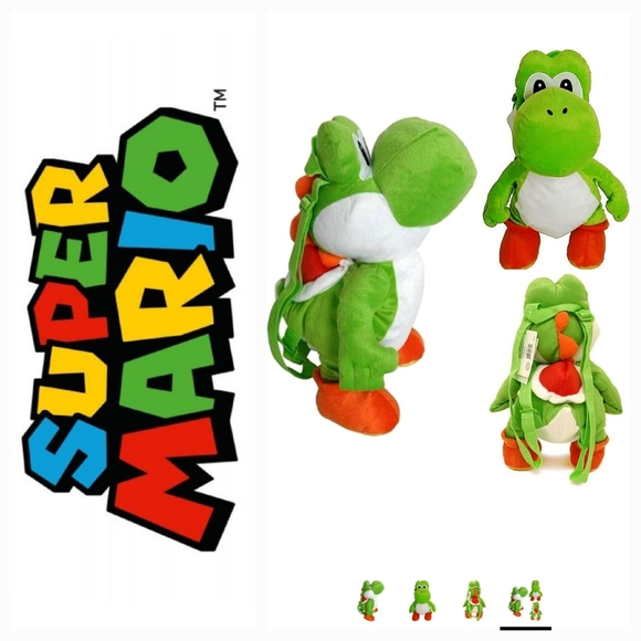 Nintendo | Accessories | Super Mario Yoshi Backpack | Poshmark
